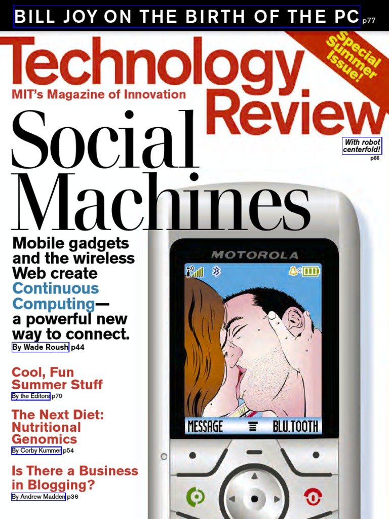 MITs Technology Review Magazine August 2005 | PDF
