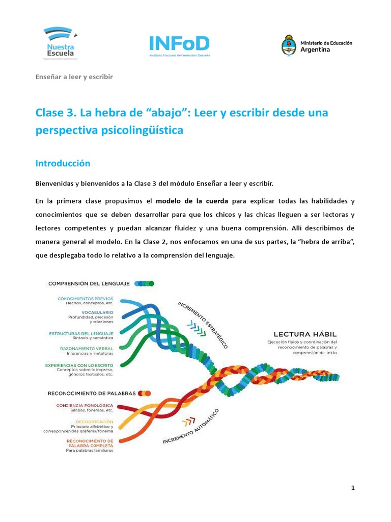 La importancia de enseñar ambas rutas de lectura: decodificación y ...