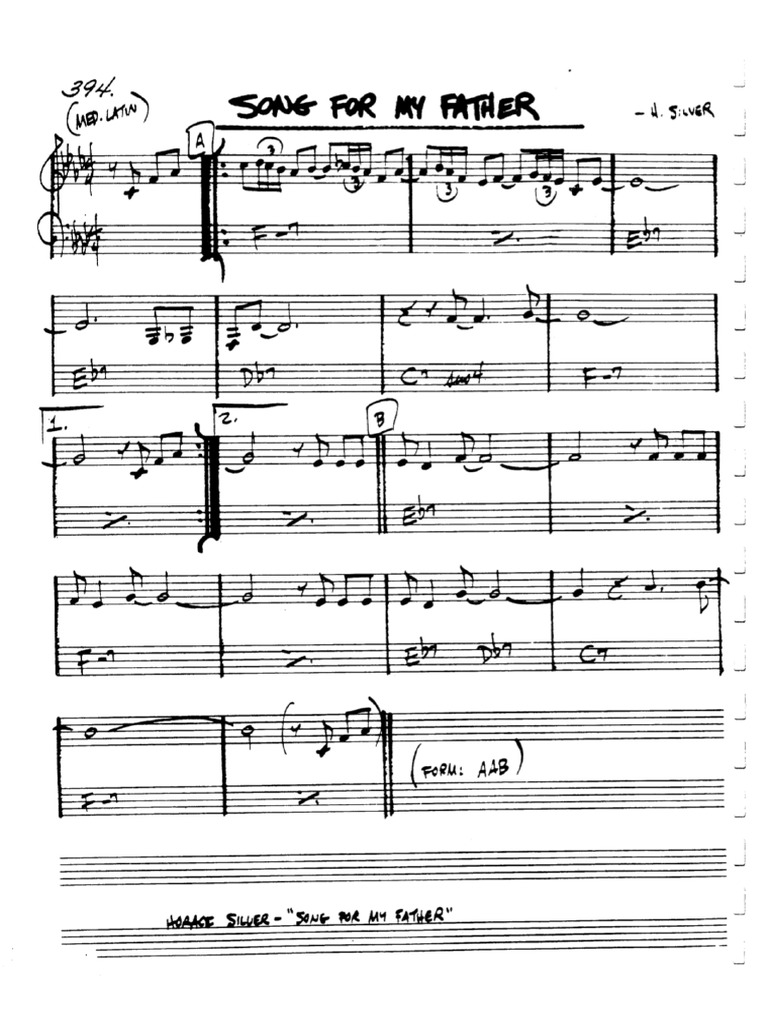 Song For My Father | PDF