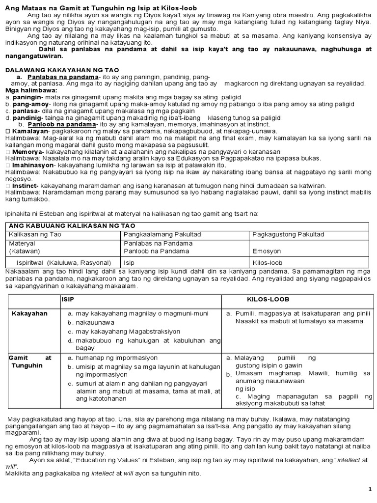 Esp Reviewer Notes | PDF