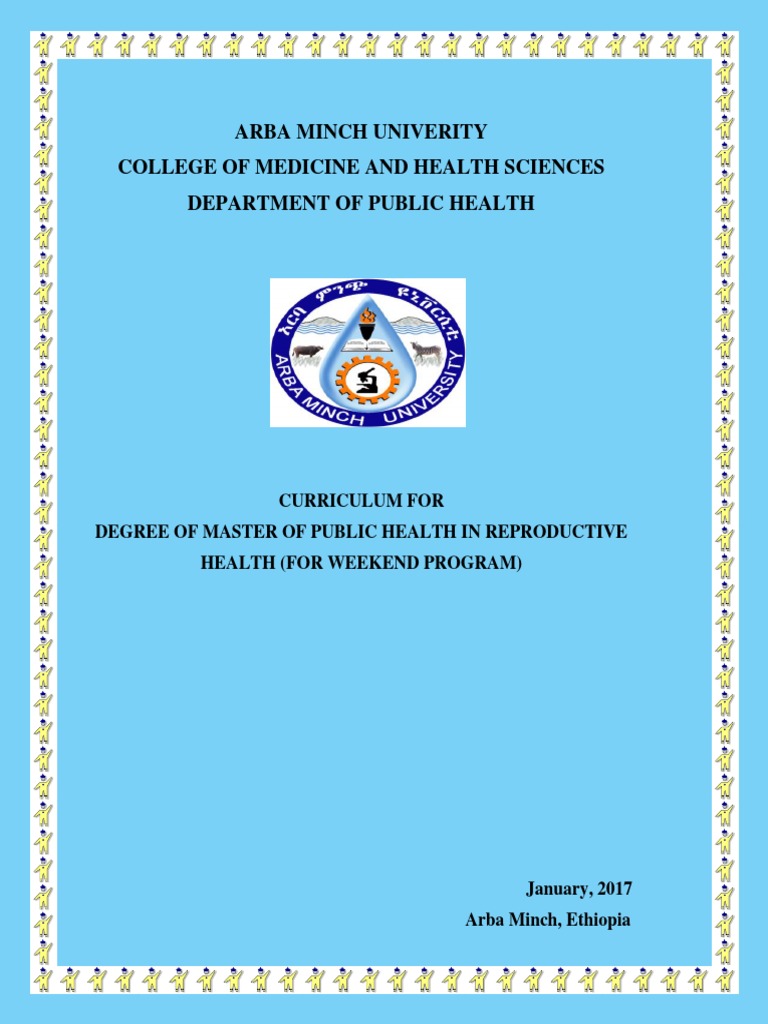 Arba Minch Univerity College of Medicine and Health Sciences Department ...
