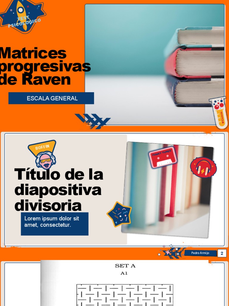 Matrices Progresivas de Raven GENERAL | PDF