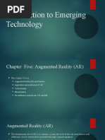 Emerging - Chapter 5, Augmented Reality (AR) | PDF | Augmented Reality ...