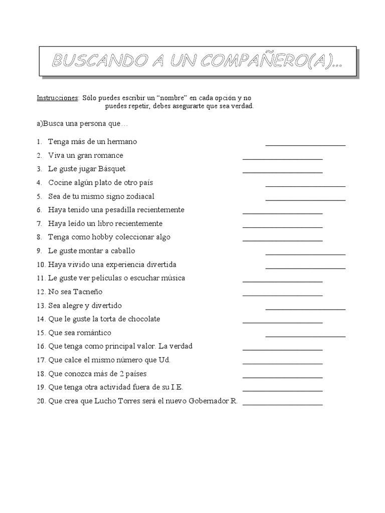 Busca Persona Instrumento | PDF