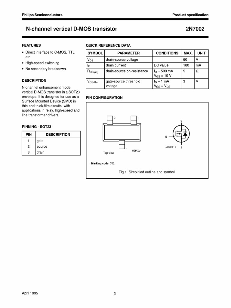 702 TRANSISTOR SMD | PDF