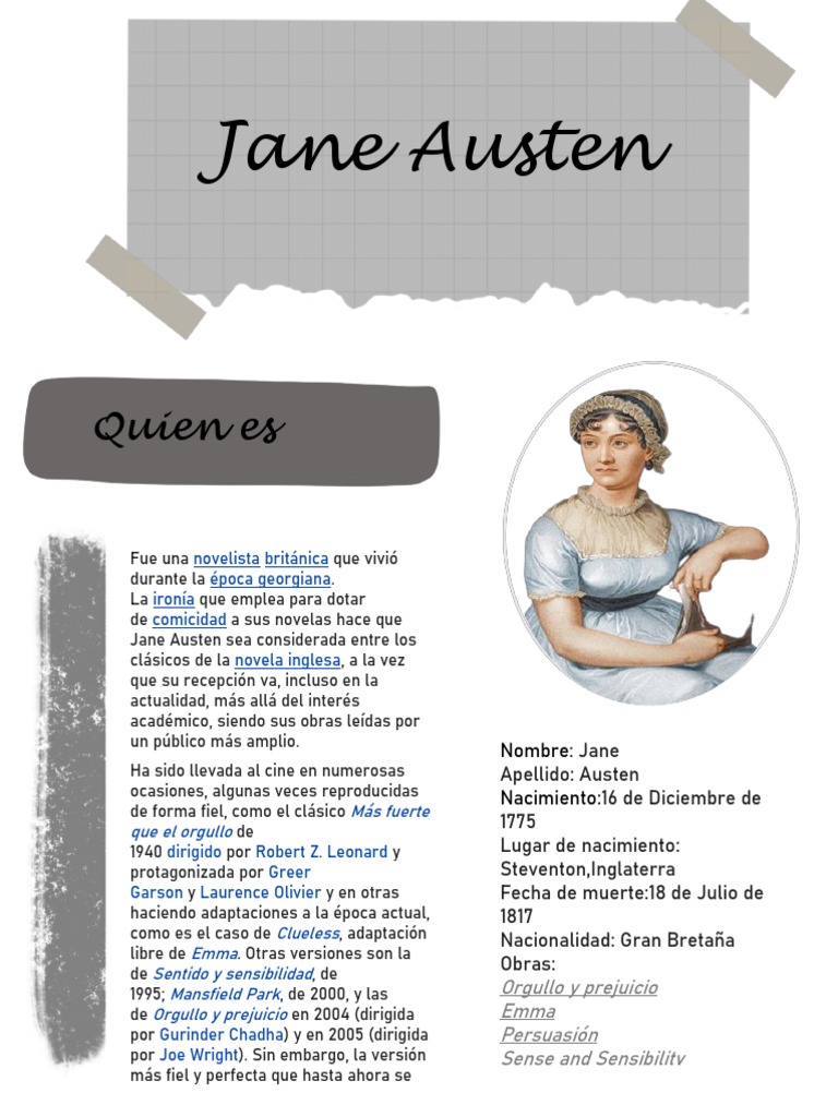Jane Austen | PDF