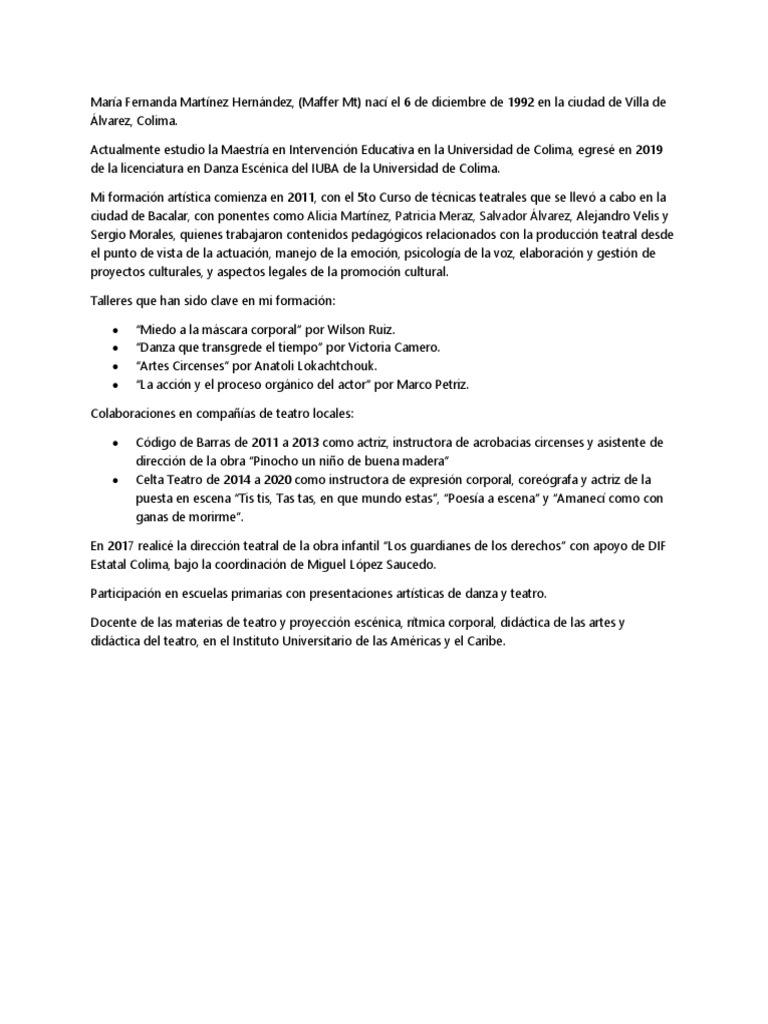 Alicia Martínez, Patricia Meraz, Salvador Álvarez | PDF