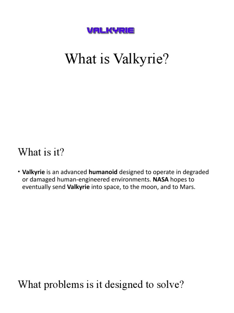 Valkyrie: Advanced Humanoid AI Insights | PDF | Social Science | Young ...