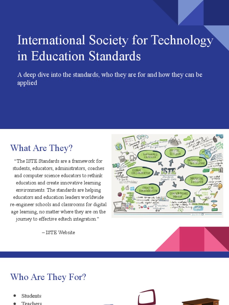 Understanding ISTE Standards for Education | PDF | Teachers ...