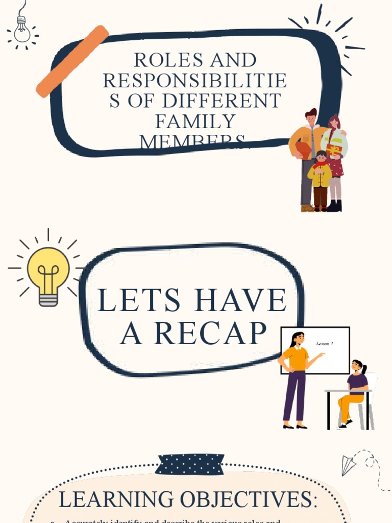 Family Roles and Responsibilities Explained | PDF | Sibling | Family