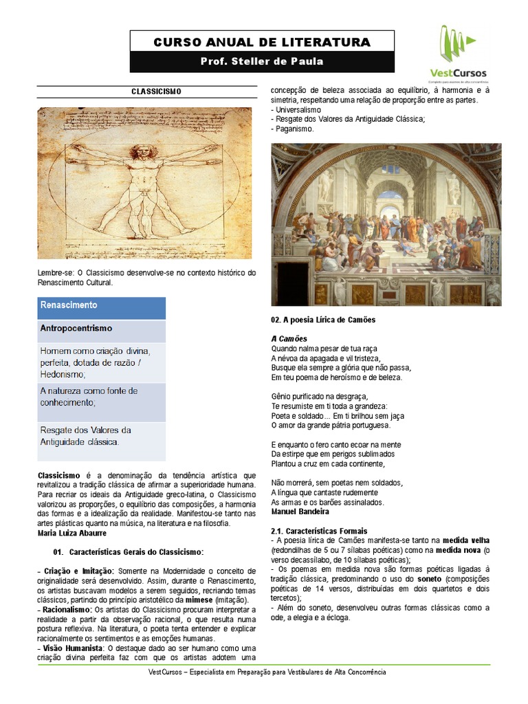 Estudos e Análises | PDF | Amor | Classicismo