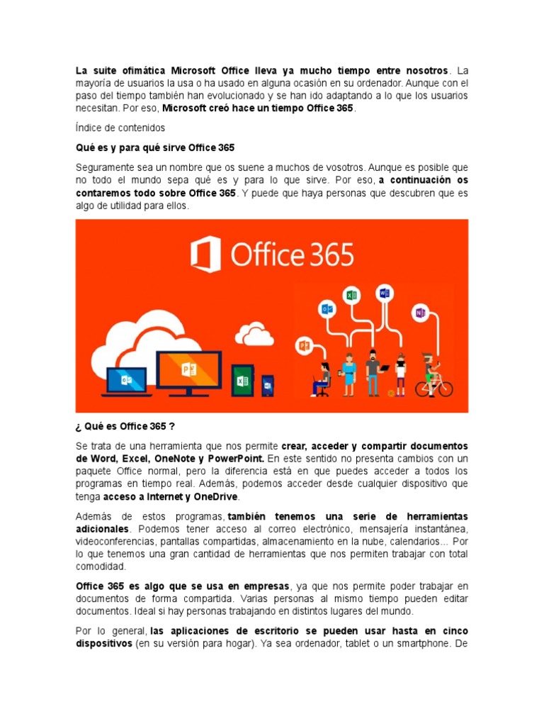 Office 365 | PDF