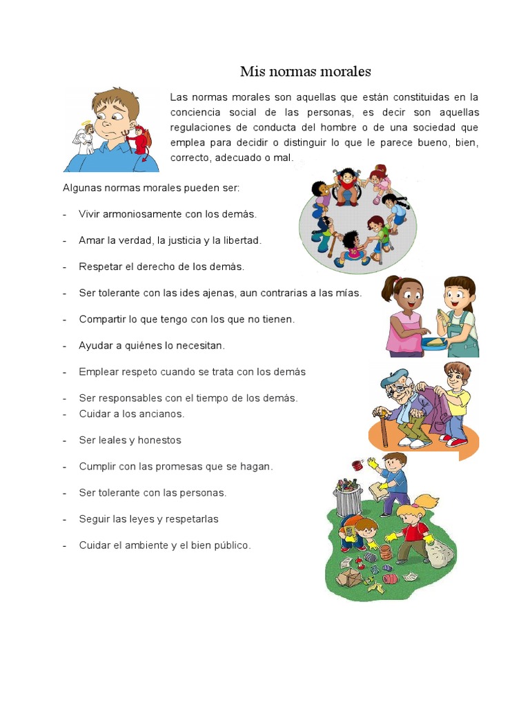 Mis Normas Morales | PDF