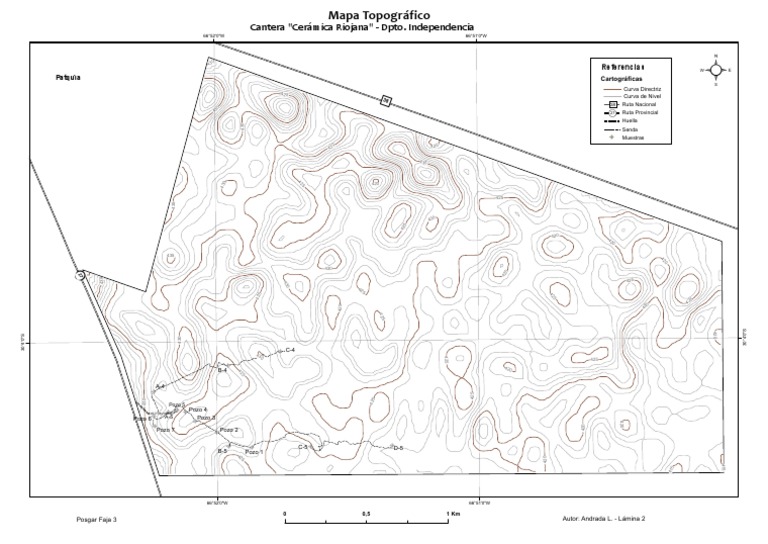 Mapa Topográfico | PDF