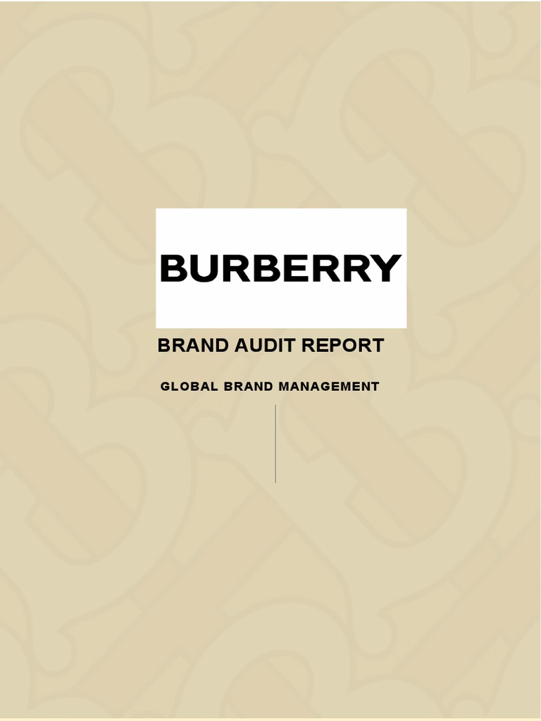 A Comprehensive Analysis of Burberry's Global Brand Strategy ...
