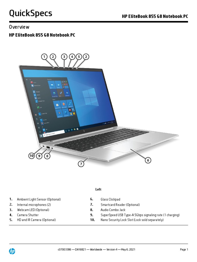 HP_EliteBook_855_G8_Full_Spec | PDF