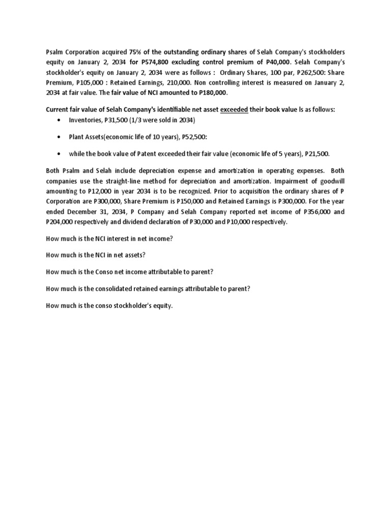 Problem Conso of IS | PDF | Finance & Money Management