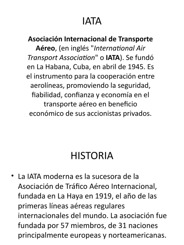 Iata | PDF