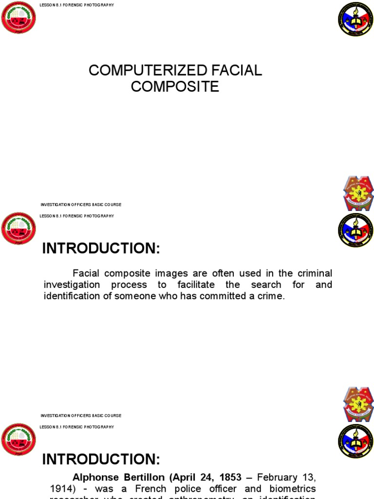 8.2 Computerized Facial Composite | PDF | Forensic Science | Witness