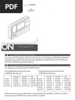 POTTERTON EP2000 EP2002 EP3002 User Manual | PDF | Thermostat | Switch