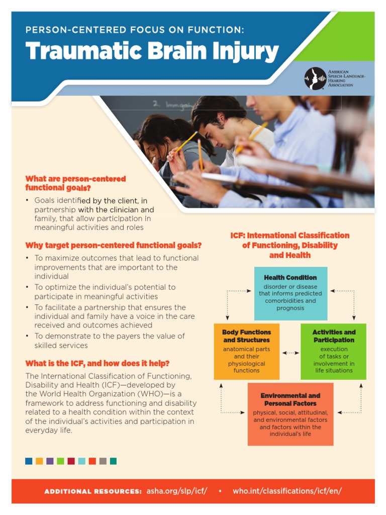 Icf Traumatic Brain Injury | PDF