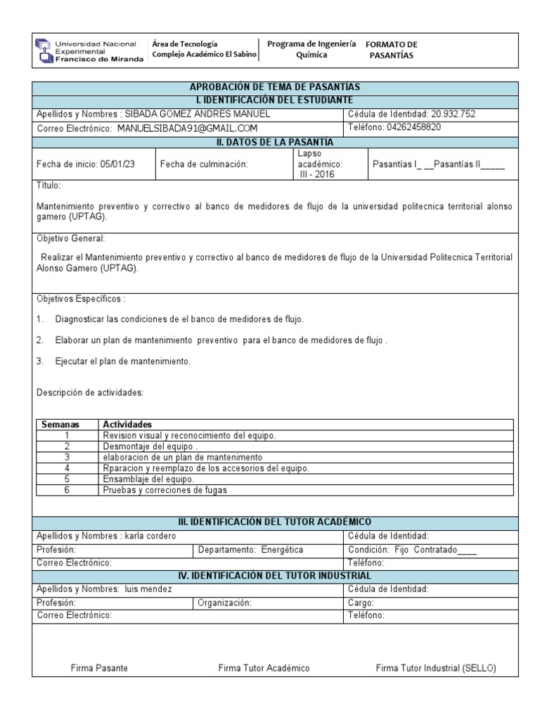 Formato Andres Sibada | PDF | Tecnología