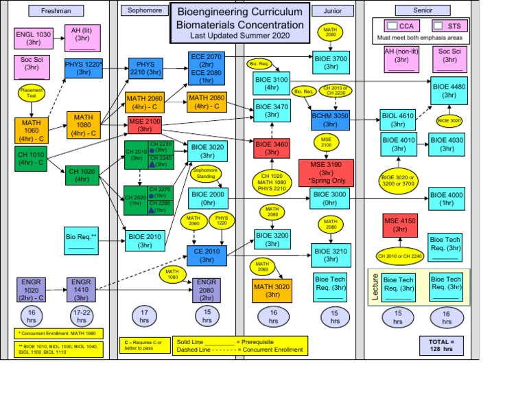 Biomaterials Major Graduation Form | PDF | Technology & Engineering