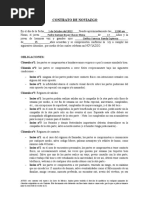 Contrato Matrimonial: Cláusulas y Derechos | PDF | Matrimonio