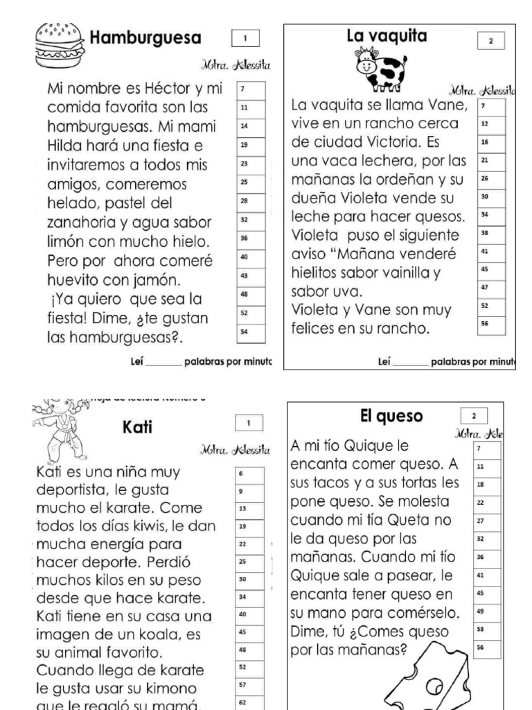 Fluidez Lectora | PDF