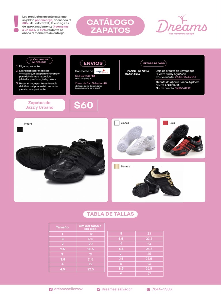 Catálogo Zapatos - Dreams | PDF