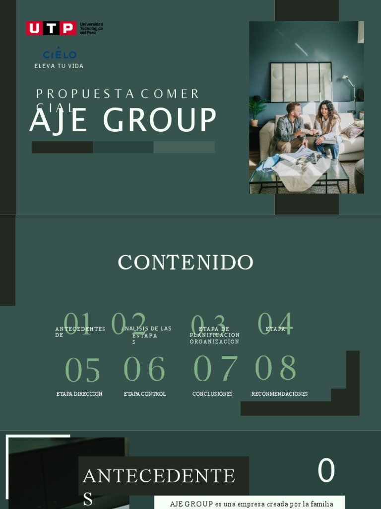 presentacion Aje group | PDF