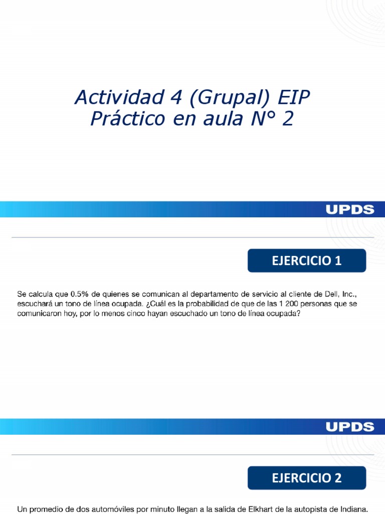Actividad 4 Eip - Práctico en Aula 2 | PDF