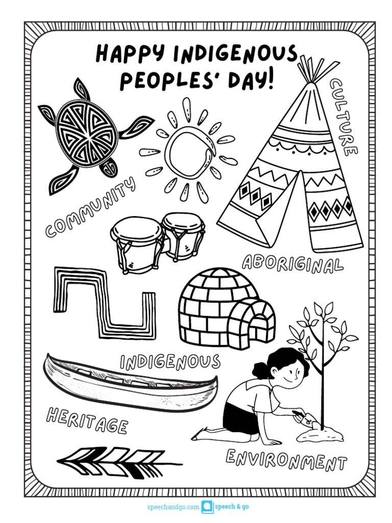 Indigenous Peoples' Day Worksheet | PDF