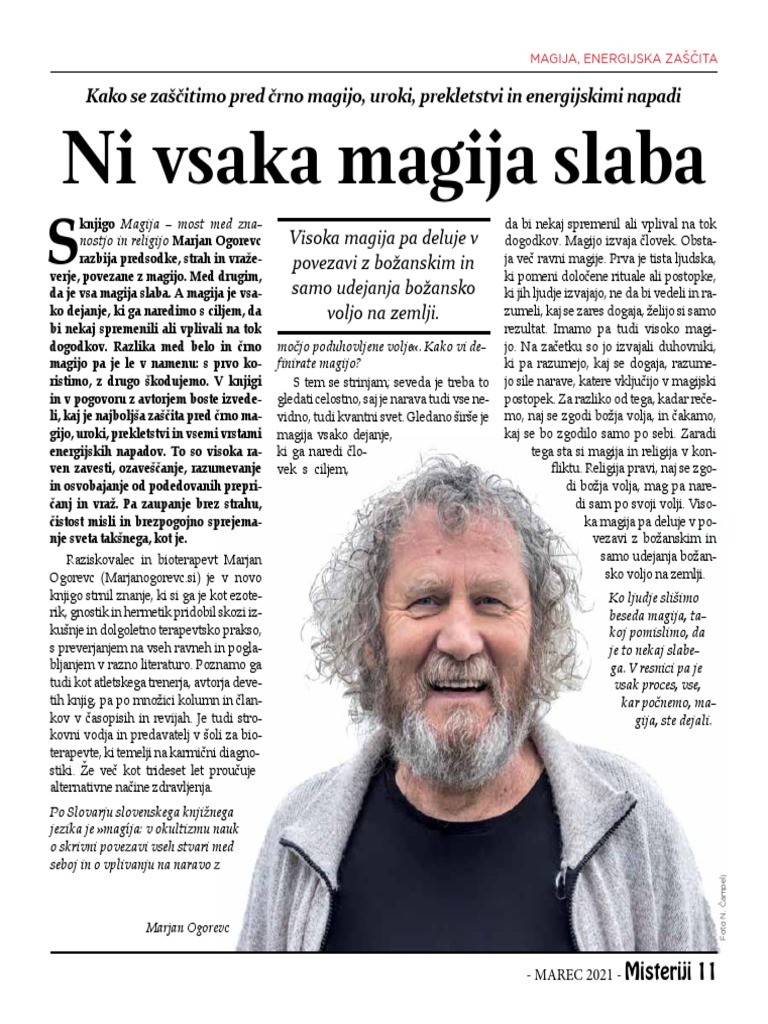 Ni Vsaka Magija Slaba | PDF
