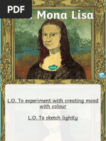 Analyzing Mona Lisa's Art Elements | PDF | Paintings | Vision
