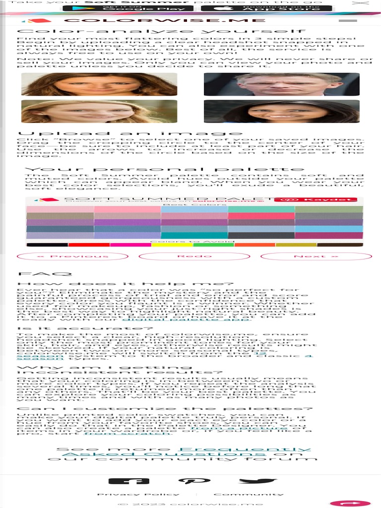 Color-Analyze Yourself: Colorwise - Me | PDF