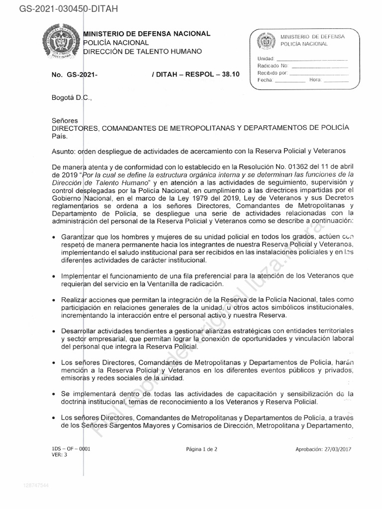 GS-2021-030450-DITAH | PDF | Policía | Inteligencia artificial