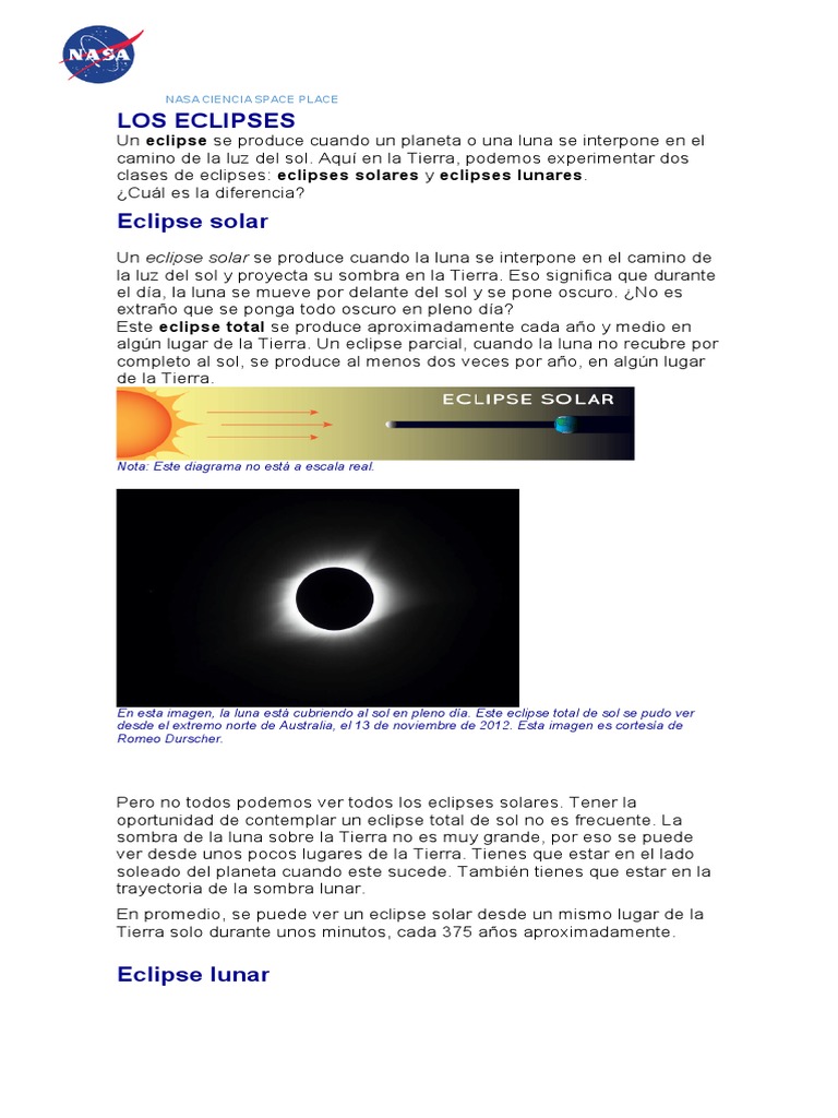 ECLIPSES | PDF | Eclipse solar | Luna