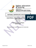 CXC Paper 2 Test: Electrical Energy and Transformations | PDF