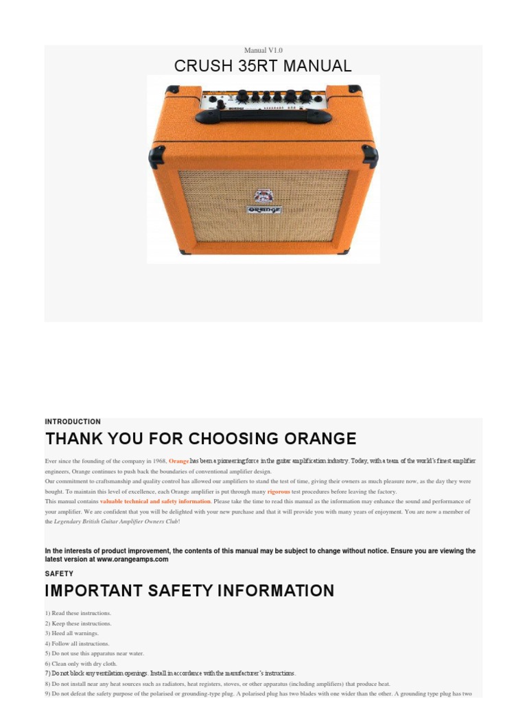 Orange 35rt | PDF | Electromagnetic Interference | Mains Electricity