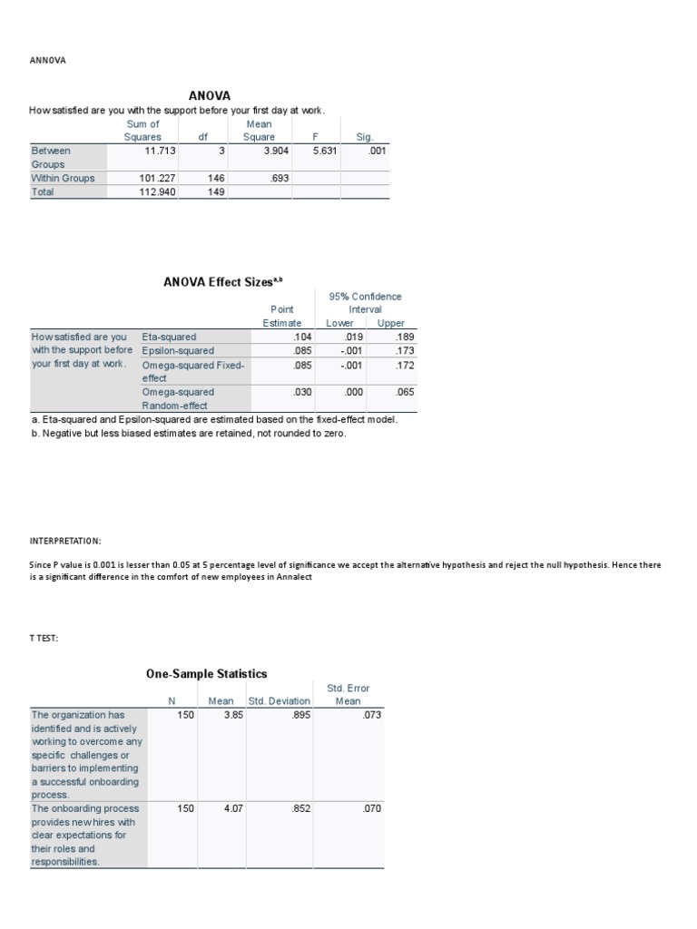Output Copies Of T Test And Annova Pdf Statistical Significance Analysis Of Variance