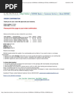 Uniform Returned Form | PDF