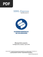 Manual de Descarga e Instalación XBRL Express | PDF | Archivo de ...