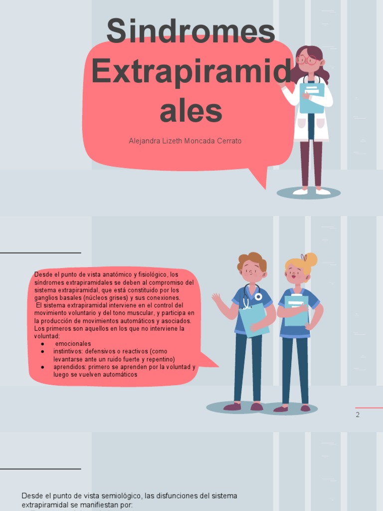 Sindromes Extrapiramidales | PDF | Enfermedad de Parkinson | Neurología