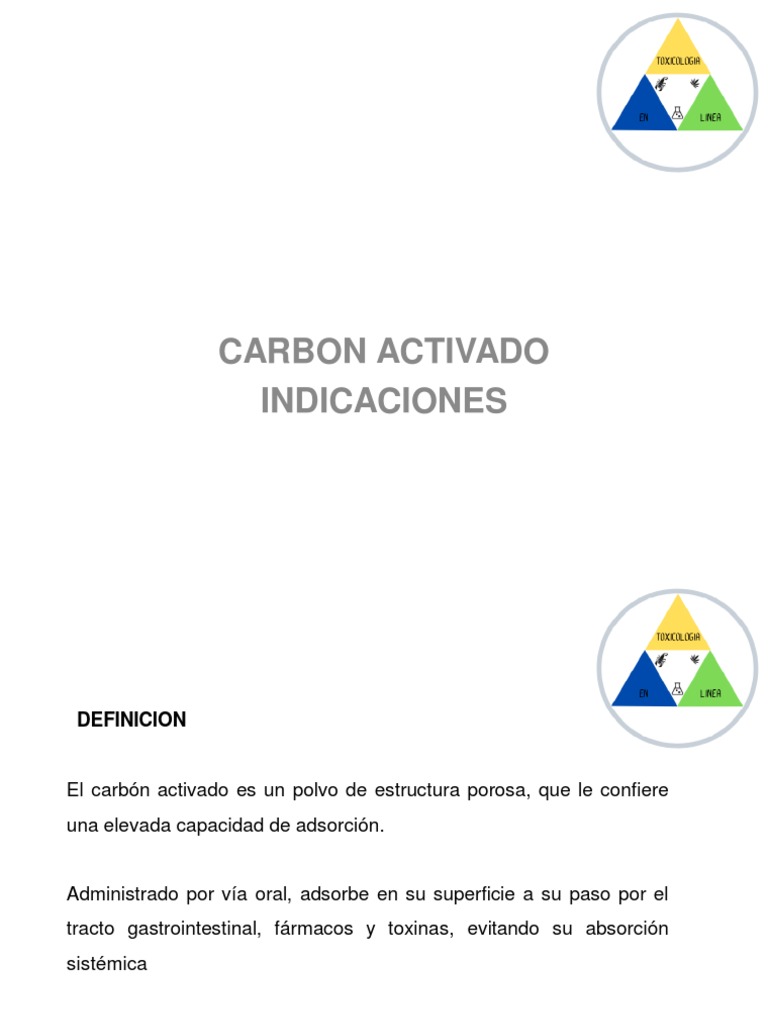 Carbon Activado | PDF