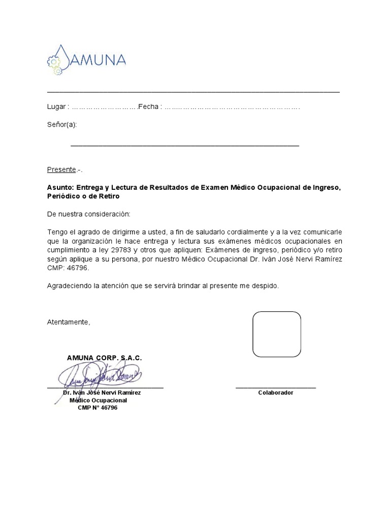 Formato de Entrega y Lectura Emo | PDF
