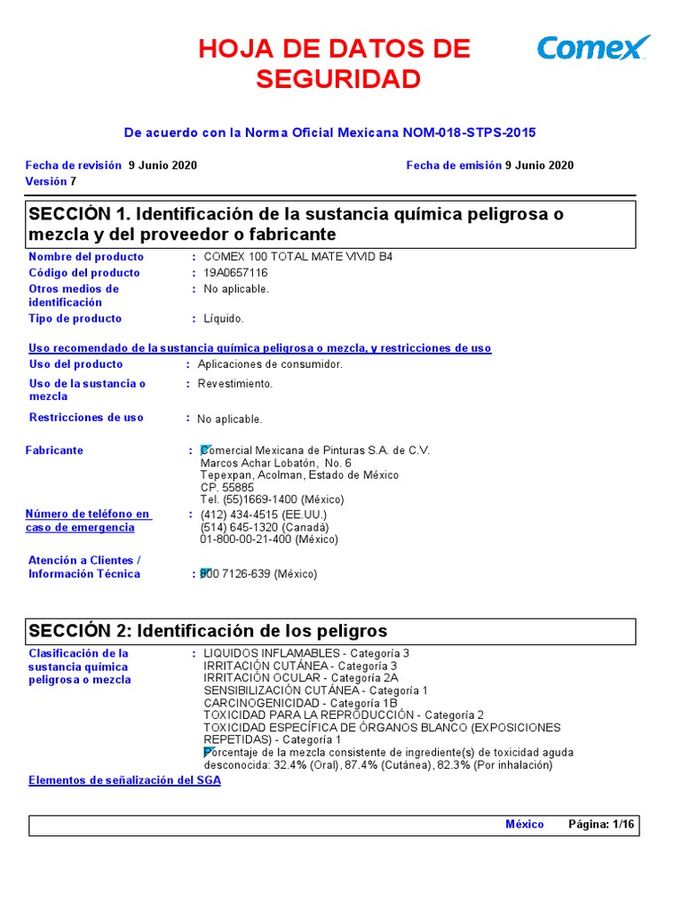 Comex 100 | PDF | Ventilación (Arquitectura) | Agua