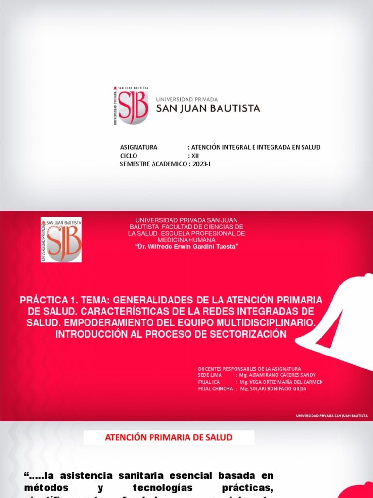 Sem 1-Practica 1 Generalidades | PDF | Cuidado de la salud