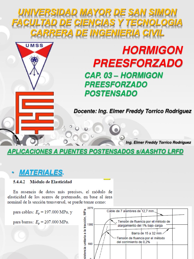 Hormigon Preesforzado 03 Pdf Viga Estructura Hormigón Pretensado