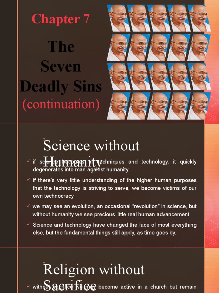 7 Deadly Sins | PDF | Seven Deadly Sins | Natural Law